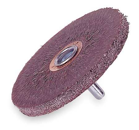 Encapsulated Wire Wheel Wire Brush, Stem, 2": Power Tool Accessories ...