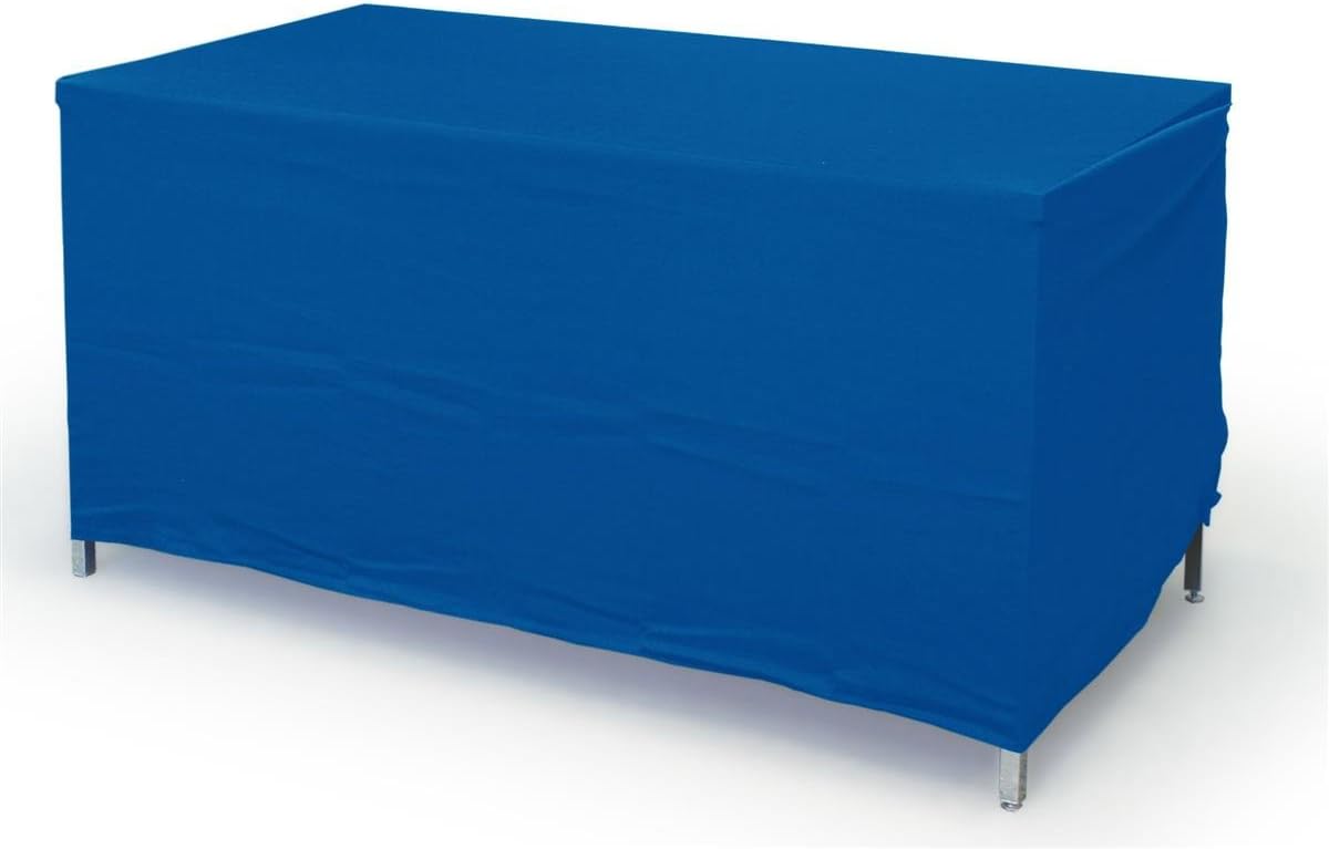 amazon-displays2go-blue-tablecloth-for-4-foot-5-foot-and-6-foot