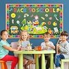 Amazon.com: ZEYGC 60Pcs Bulletin Board Decorations Set Colorful Welcome ...