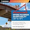 Amazon.com: Sandbaggy C49 Bridge Overhang Bracket - Adjusts from 30 ...