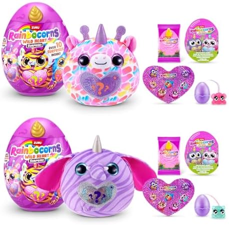 Amazon.com: Rainbocorns Wild Heart Surprise 2 Pack by ZURU ...