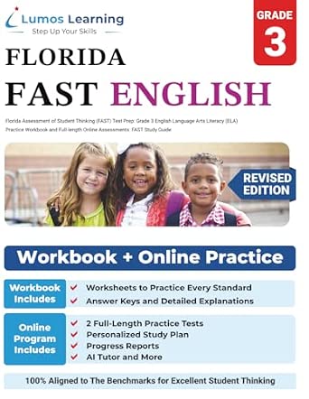 Florida Assessment of Student Thinking (FAST) Test Prep: Grade 3 ...
