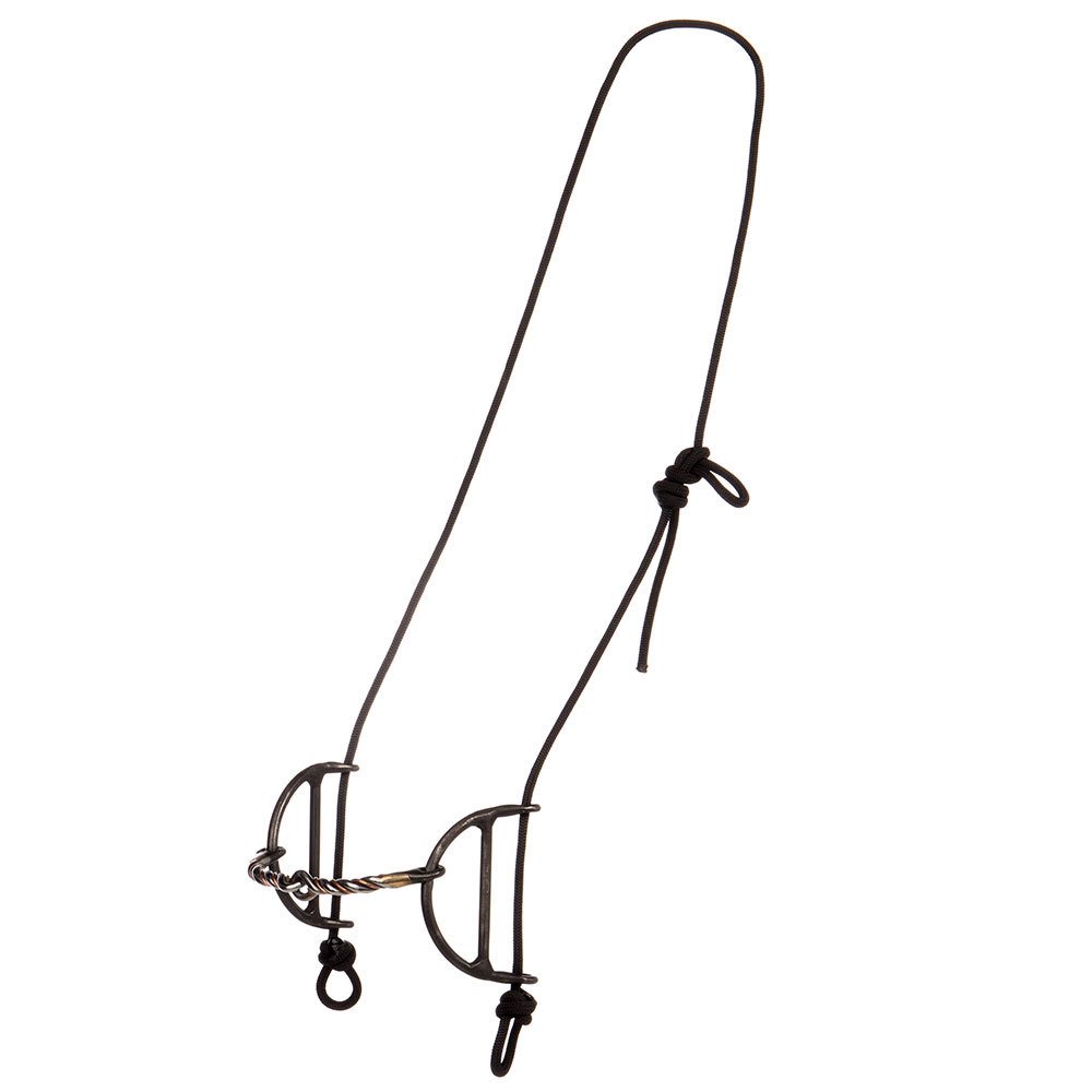 Snapklik.com : Twisted Sweet/Copper Draw Gag Bit & Headstall
