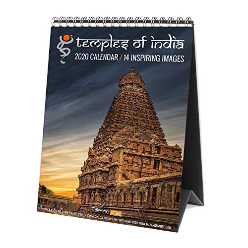 Tallenge - Temples Of India 2021 Desk Calendar For Home & Office (DC10 ...