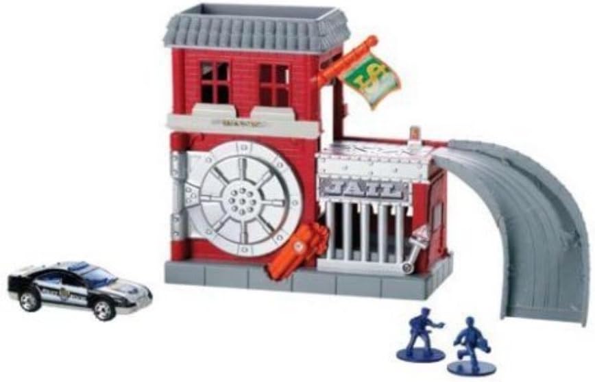 Amazon.com: Matchbox Bank Alarm Playset with Die-Cast Car : Toys & Games
