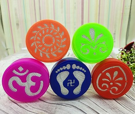 Buy Sattyaki 6 Different Design Draw Rangoli Making Kit Rangoli Stamp ...