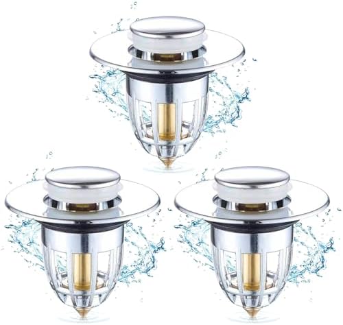 QUALITY UNIVERSAL SINK & BATH PLUG Basin Kitchen Bathroom Replacement ...