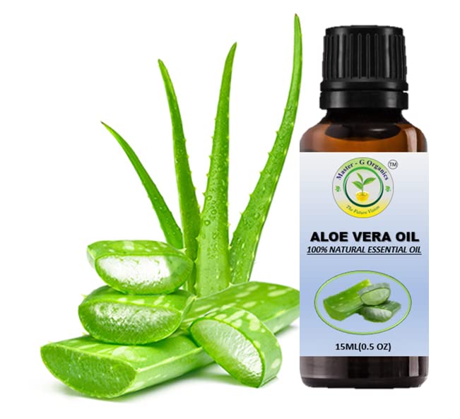 MASTER - G - ORGANICS Natural Aloe Vera Oil. (15 ML) : Amazon.in ...