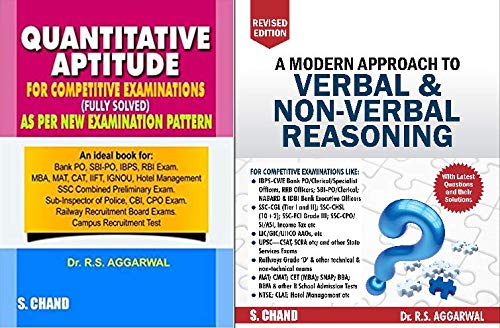 Buy Quantitative Aptitude for Competitive Examinations with Verbal ...