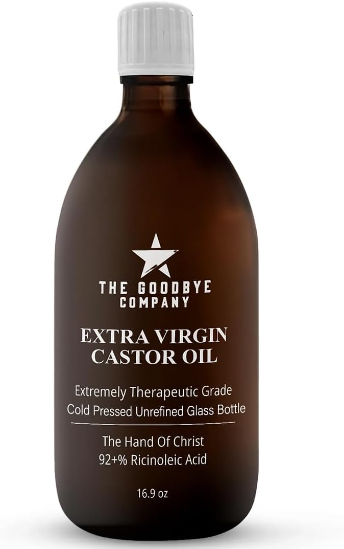Amazon.com: 100% Pure Organic Castor Oil for Hair, Lash and Eyebrow ...