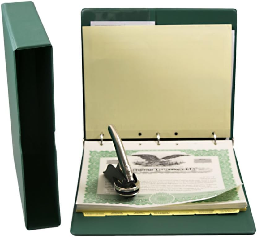 Amazon.com : LLC Kit with Limited Liability Company Records Binder ...