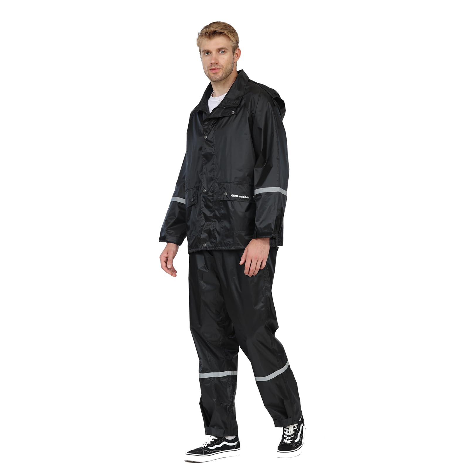 Snapklik.com : Classic Rain Suits For Men Waterproof Durable Rain Gear