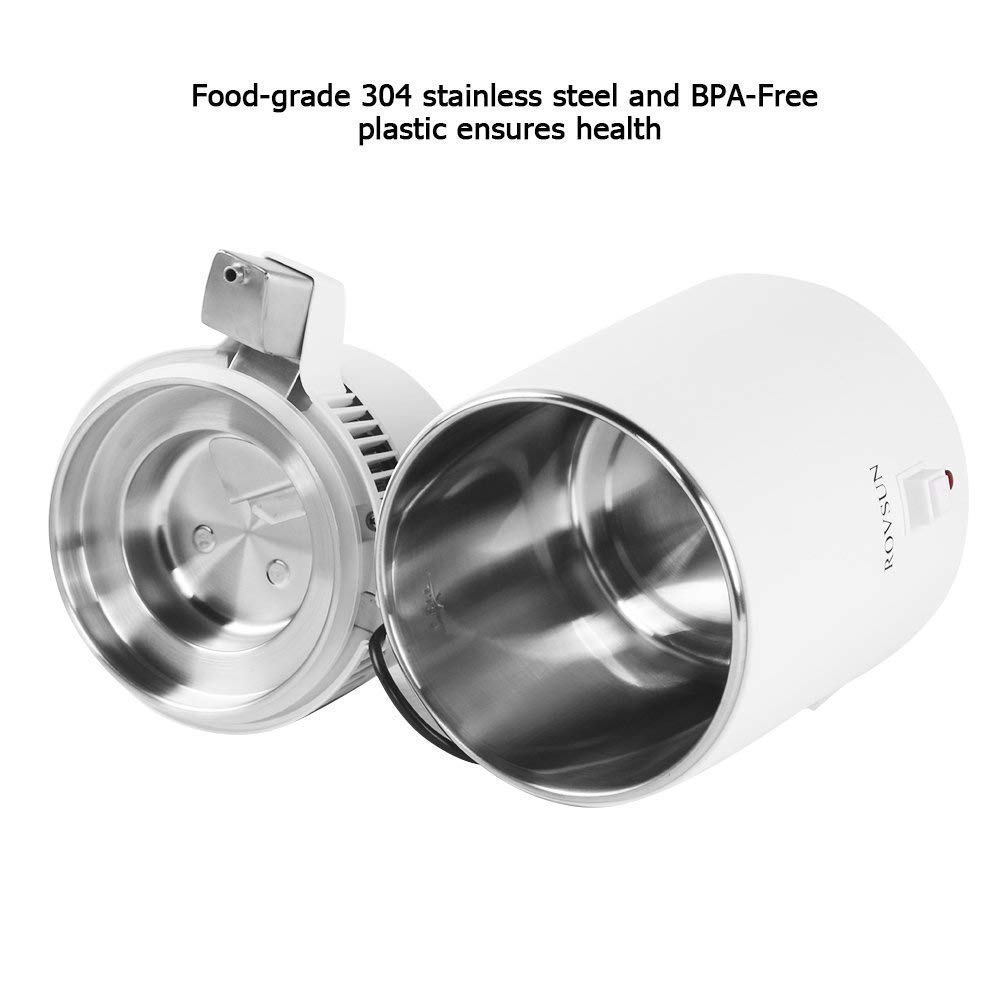 ROVSUN 4L Countertop Water Distiller Machine w/Water Container, Home ...