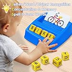 NARRIO Educational Toys for 3 4 5 Year Old Boys Gift, Matching Letter ...