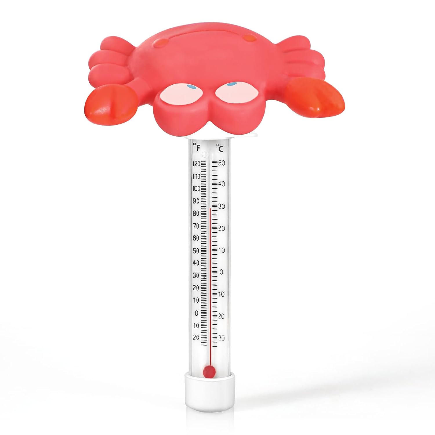 Amazon.com: Floating Pool Thermometer, Large Display with String Easy ...