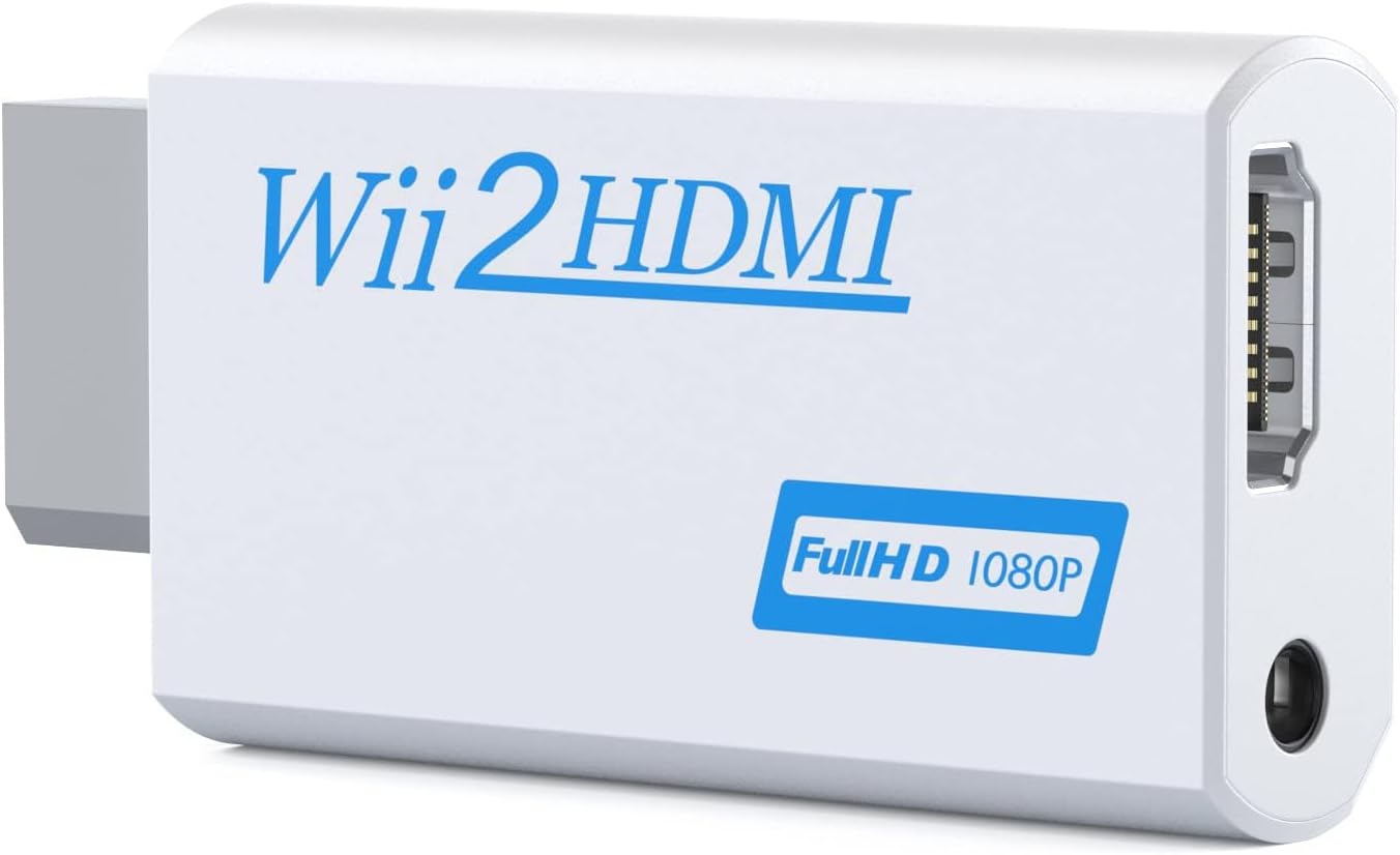 Wii to HDMI Converter, GANA Wii HDMI Adapter 1080p 720p Connector ...