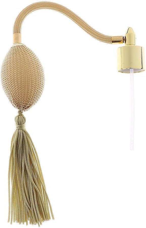 Hellery Vintage Refillable Perfume Bottle Puff Bulb & Tube Replacement ...