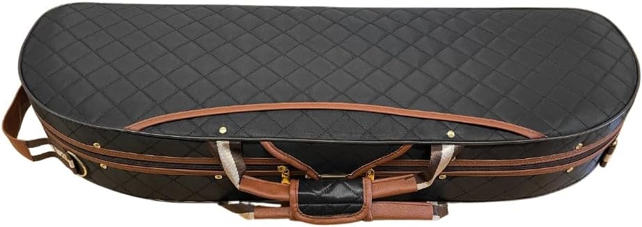 mezzo-forte Carlo 4/4 Elegáns Félhold Hegedűtok - Pirosbolt