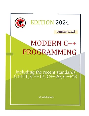 Amazon.com: Modern C++ Programming: Including the recent standards C++ ...