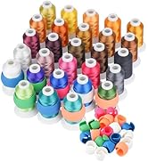 Amazon.com: 82 Spools Assorted Embroidery Machine Sewing Thread Kit ...