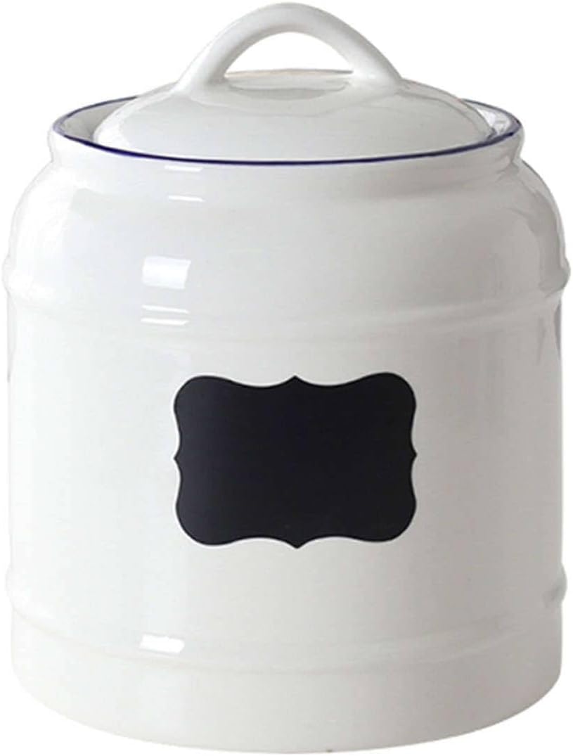 Amazon.com: TYMYYS/ Cookie Jars For Kitchen Counter, Flour And Sugar ...