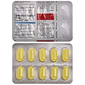 Claribid 250 - Strip of 10 Tablets : Amazon.in: Health & Personal Care