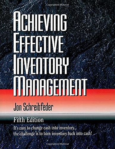 Buy Achieving Effective Inventory Management, 5th ed. Book Online at ...