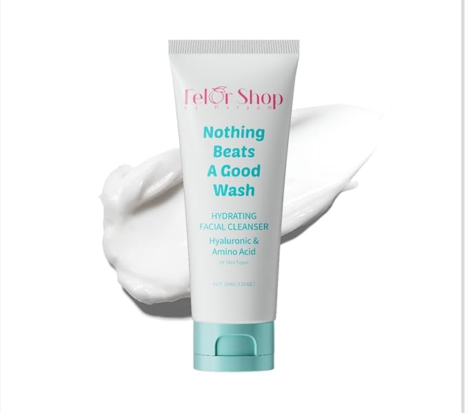 Amazon.com: Felor shop by maryam Hydrating Facial Cleanser | Daily Face ...