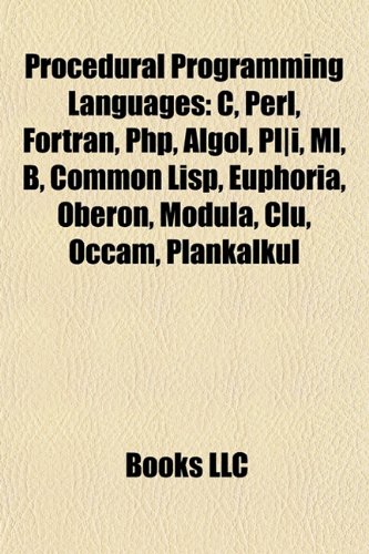 Amazon.co.jp: Procedural Programming Languages: C, Perl, FORTRAN, PHP ...