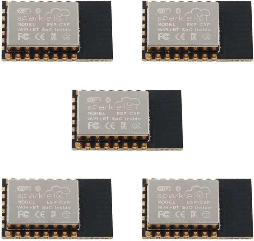 Amazon.com: Sparkleiot ESP32-C3F WiFi Blue-Tooth Module Built-in 4MB ...