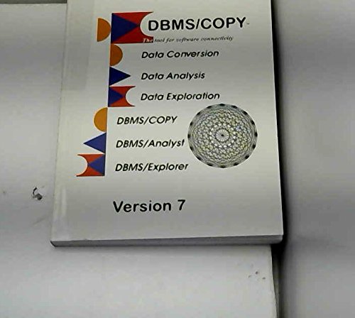 DBMS/COPY Version 7: unknown author: Amazon.com: Books