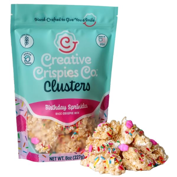 Amazon.com: Creative Crispies Birthday Cake Clusters Value Pack - Small ...