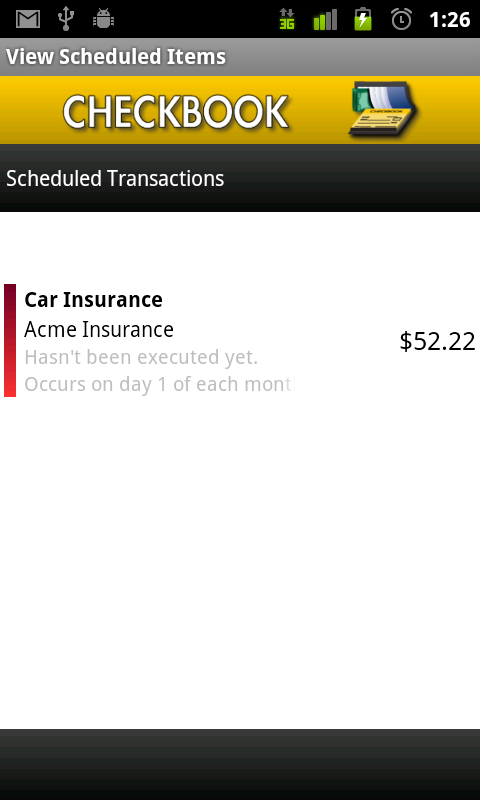 Checkbook:Amazon.com:Appstore for Android