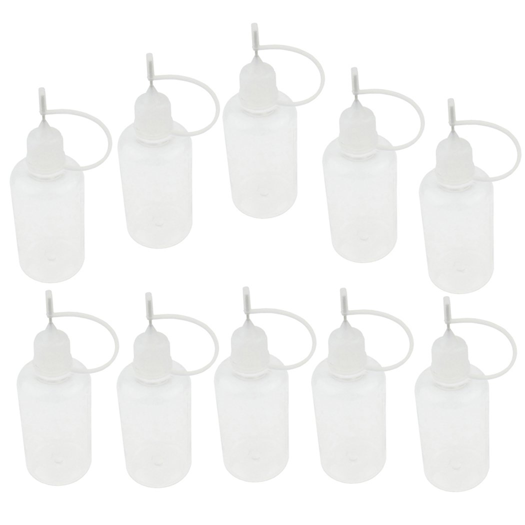 Amazon.com: Plastic Dropper Bottle, 50ML Empty Squeezable Clear Liquid ...