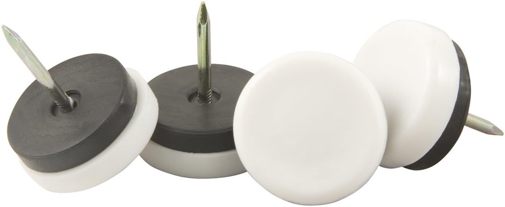 Amazon.com: Nail On 1-1/8" Furniture Glides for Straight Wooden ...