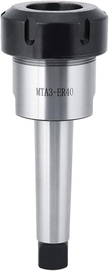MT3 ER40 Morse Spindle Taper Flat tail shank collet chuck tool MTA3 ...