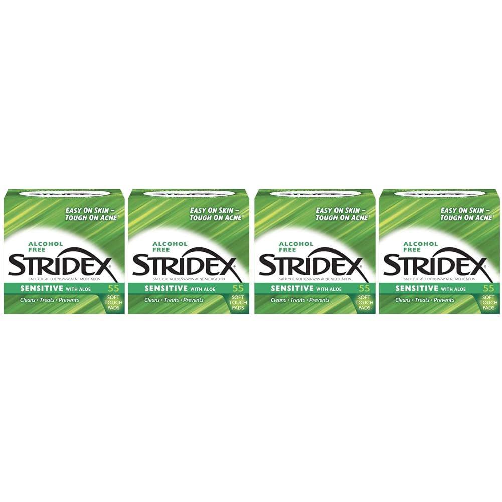 Amazon.com: Stri-Dex Medicated Pads, Sensitive,2 Count (Pack of 2 ...