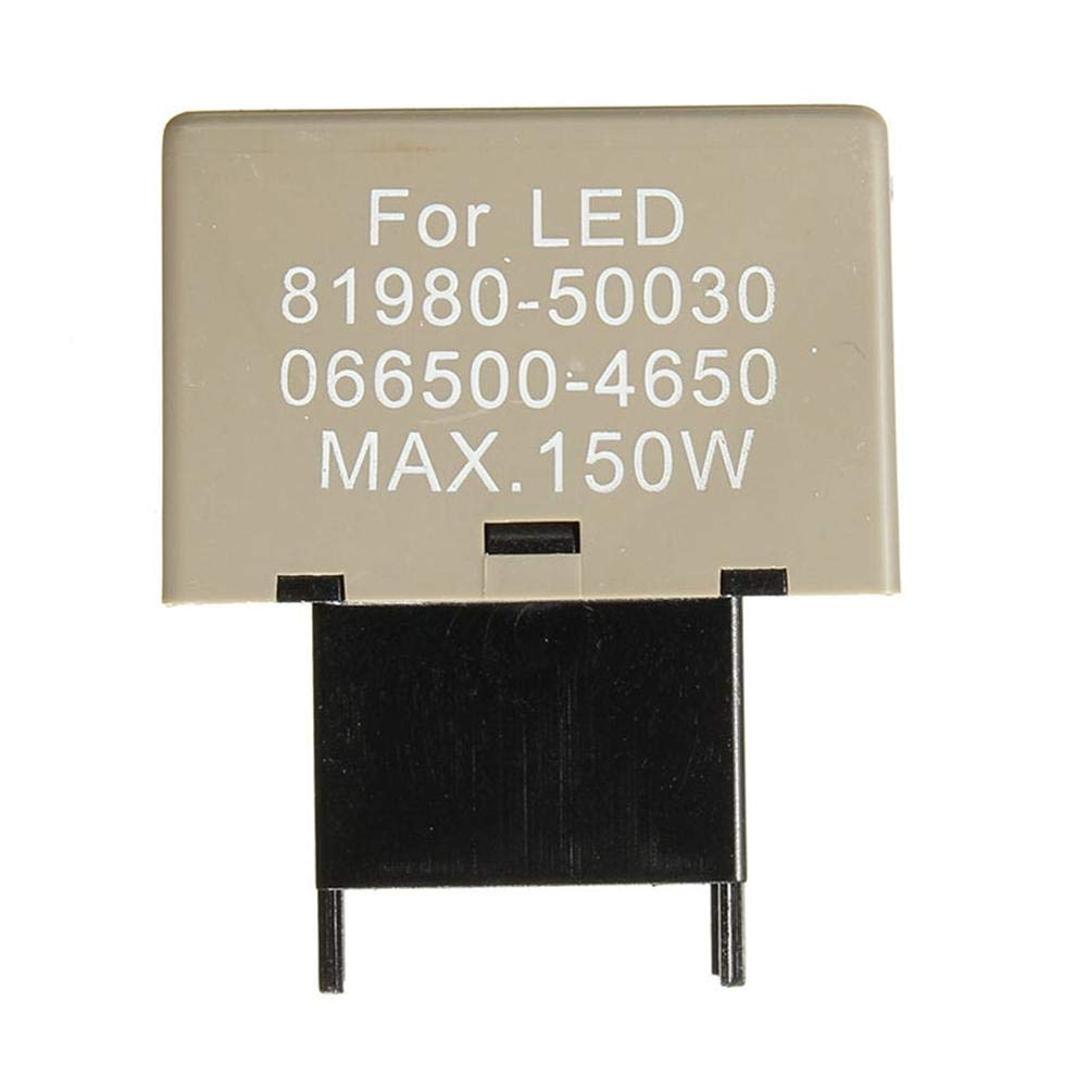 Buy Xploit 8-Pin Double LED Flasher Flash Controller Steering Tail ...