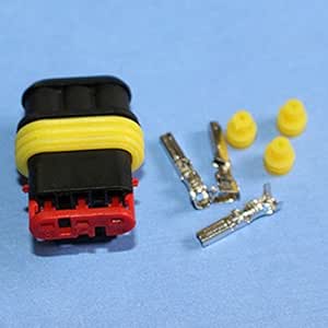 Generic 30sets DJ7031-1.5-21 Auto Female Terminal Connection Sets 3Pin ...