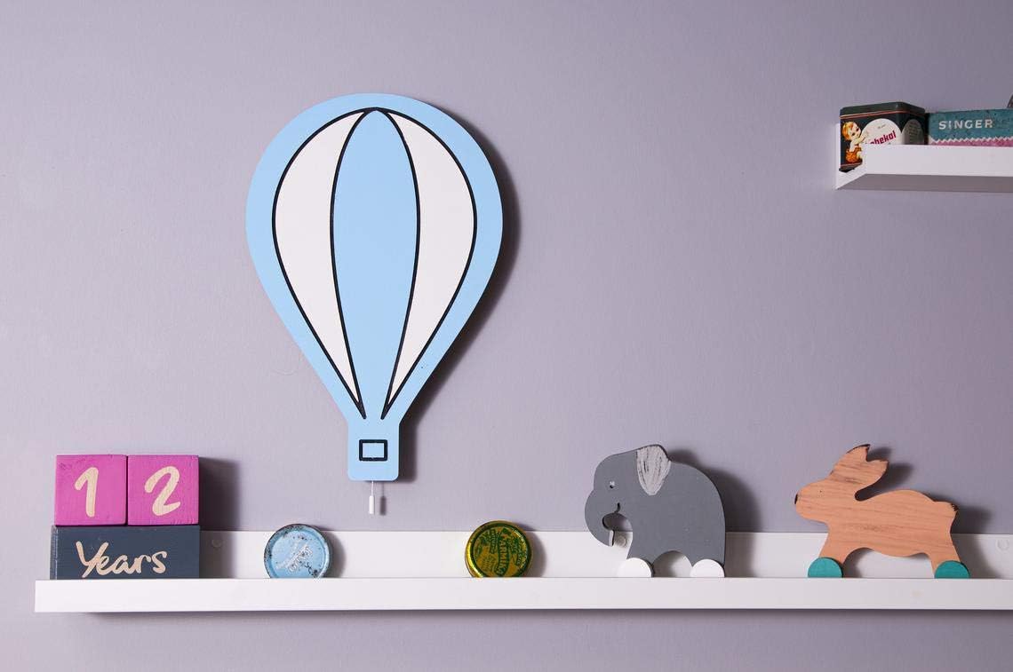 Kids Wall Light Baby Wooden LED Night Lamp Children Room Decor Set of 1 ...