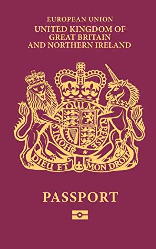 United Kingdom of Great Britain And Northern Ireland Passport: Notebook ...