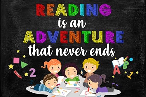 Reading is an adventure Reading Posters for Library Reading Posters for ...