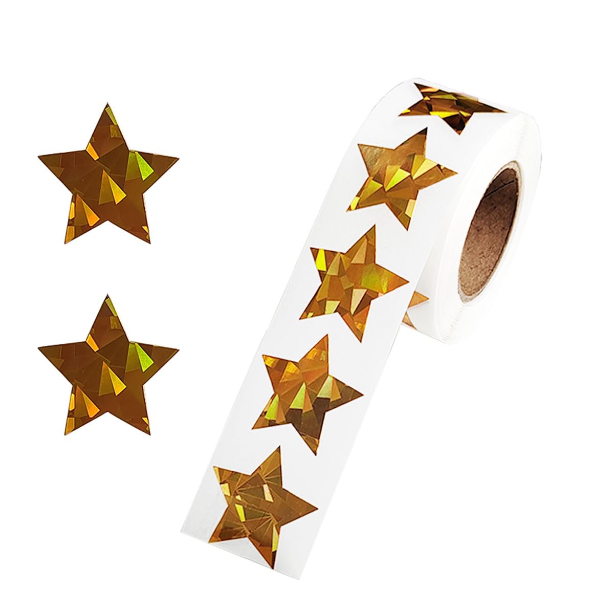 Snapklik.com : 500 Pcs Gold Star Stickers, Gold Foil Star Stickers, 1 ...