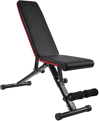 ADVENOR Weight Bench Adjustable Strength Training Incline Decline Full ...