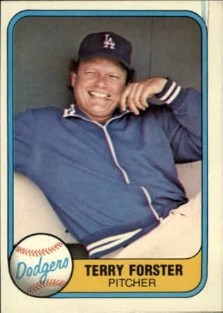 Amazon.com: 1981 Fleer Baseball Card #119 Terry Forster : Collectibles ...