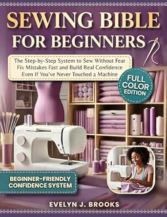Sewing Bible for Beginners: The Only Step-by-Step System That Teaches ...