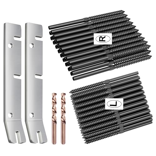 Snapklik.com : BLIKA 60 Pack T316 Stainless Steel Black Right&Left ...