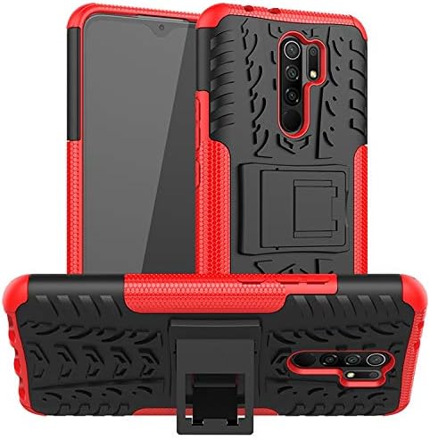 Glasgow | for Mi Redmi 9 Prime Rugged Back Case Cover, Hybrid Design ...