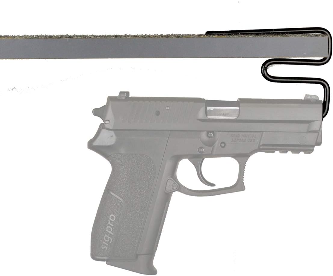 Amazon.com: Gun Storage Solutions Pack of 2 Back-Under Handgun Hangers ...