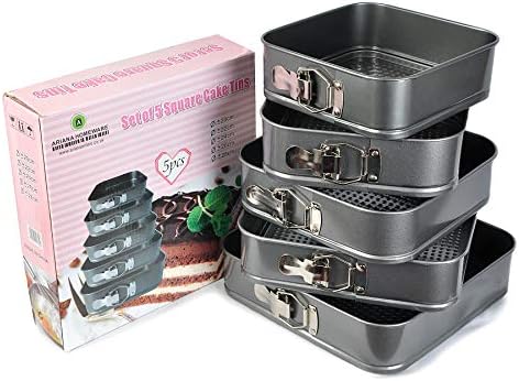 SOUJOY Springform Cake Pan, Non-Stick Cheesecake Pan, 14 x 9 Inch Large ...